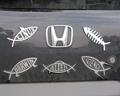 Darwin fish - CreationWiki, the encyclopedia of creation science